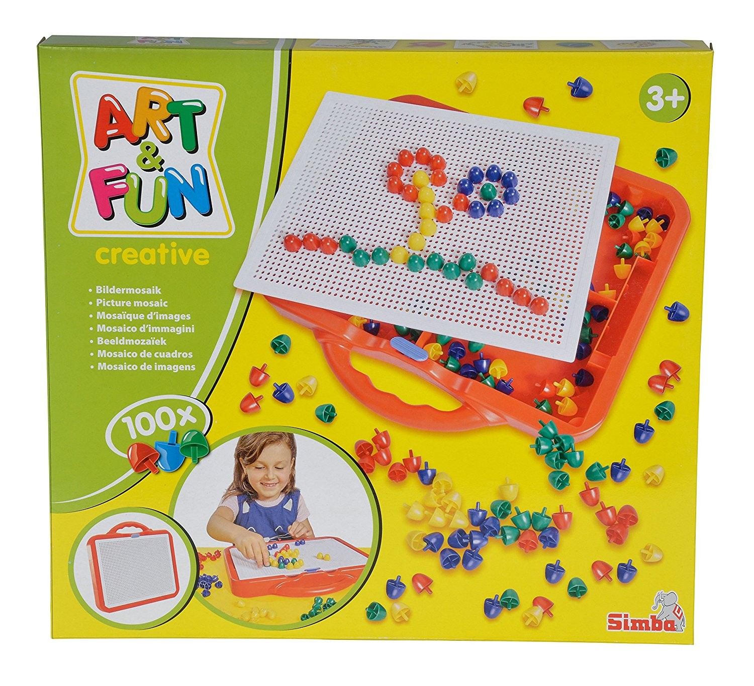 Gioco Art&Fun Chiodini in Valigetta