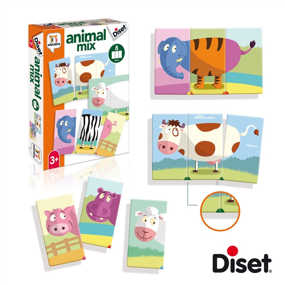 Puzzle Animali Mix